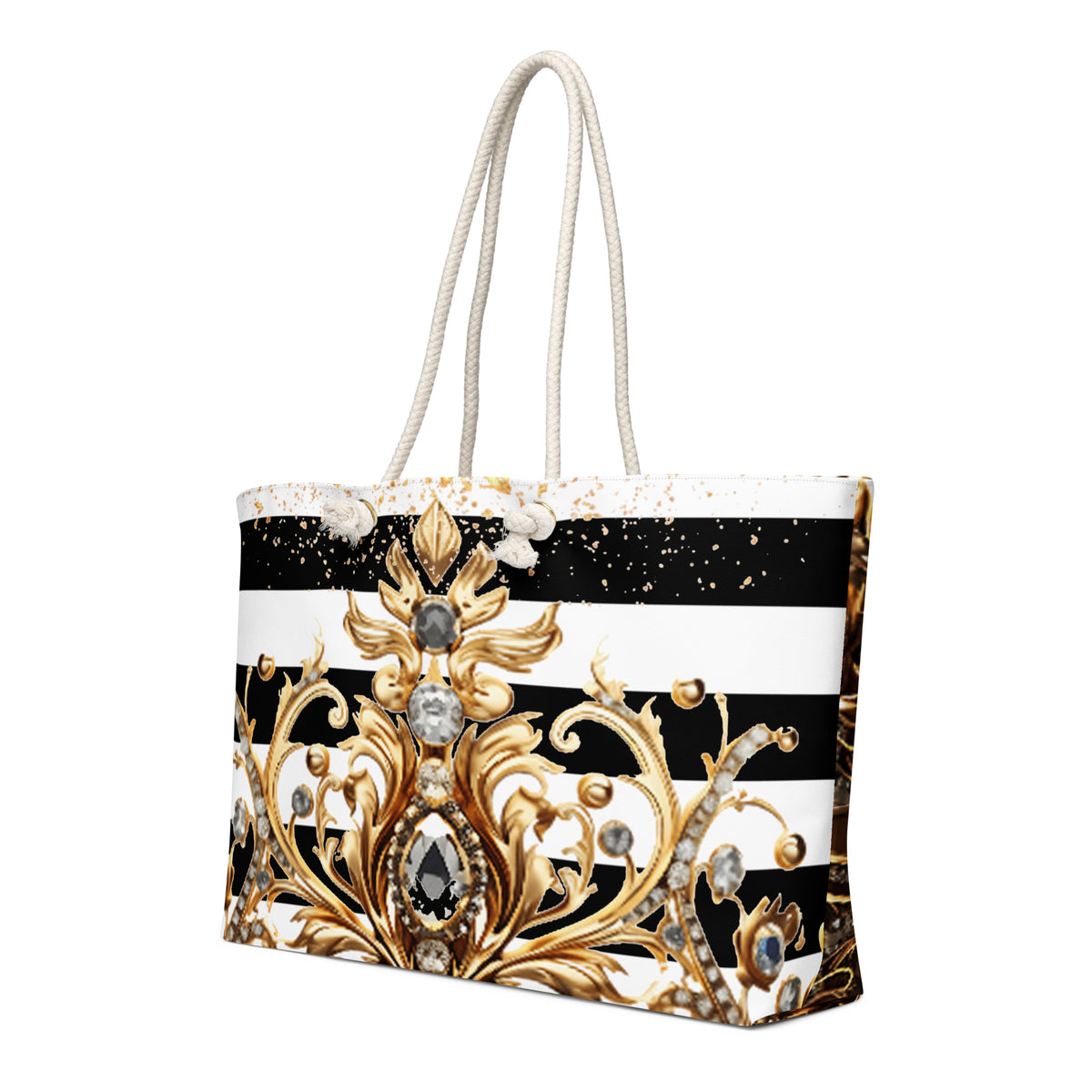 👑 Queen Of Extravagance Oversized Weekender Bag – Luxury Travel Tote F ...
